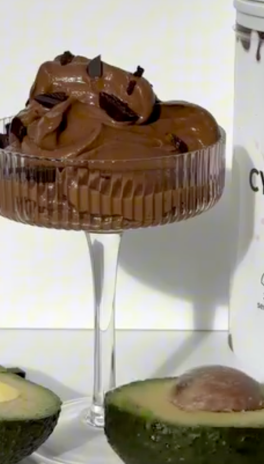 Double Choc Avocado Protein Mousse – Nourished Natural Health